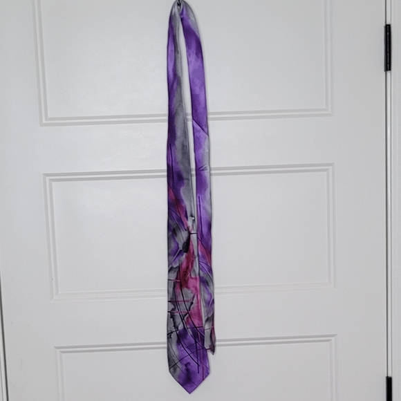 J. Garcia | Accessories | Mens J Garcia 0 Silk Tie Poet Absorb The War ...
